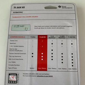 Texas Instruments | Other | Texas Instruments Ti3x Iis Twoline ...